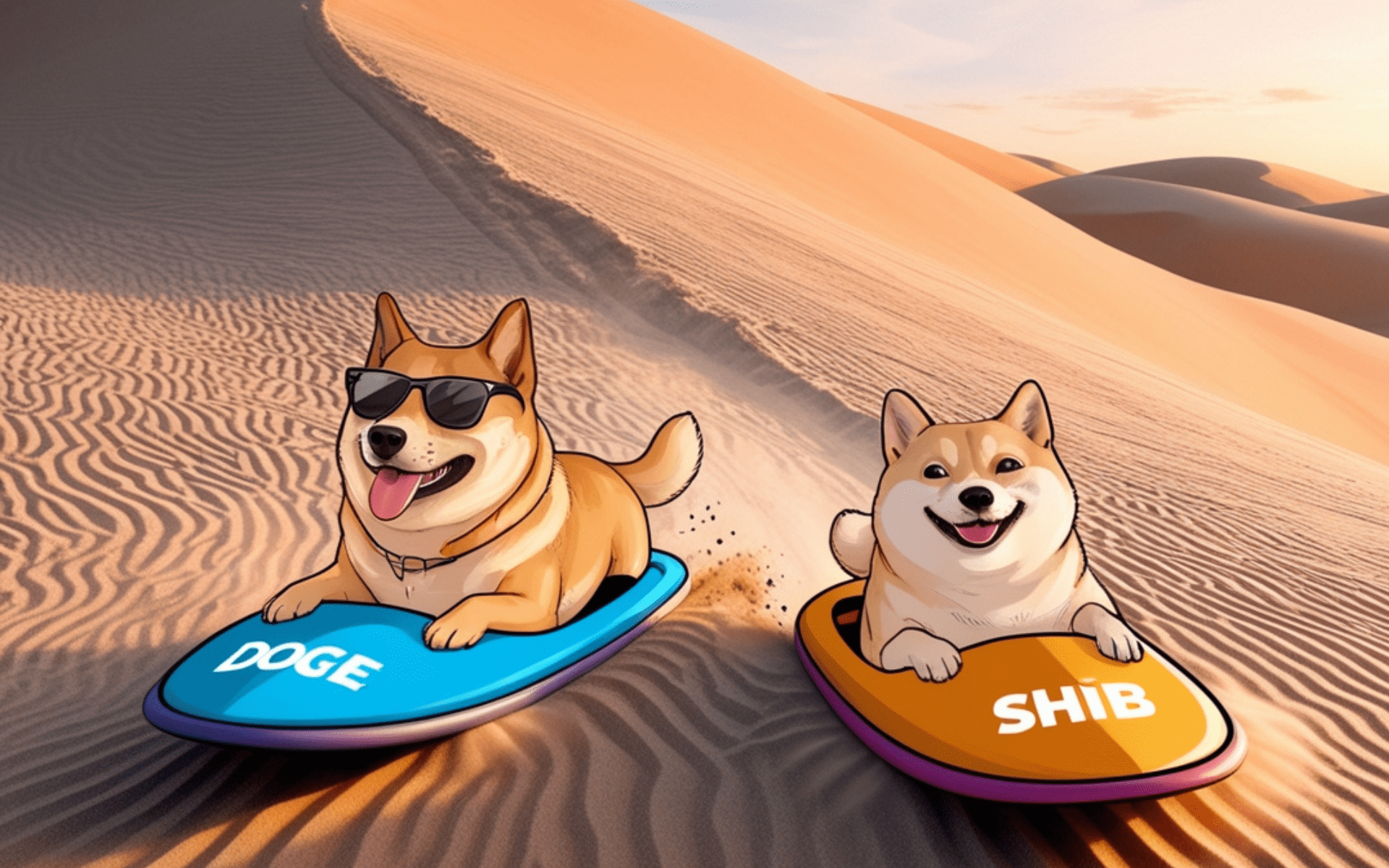 A DOGE és SHIB szánkázik lefelé, míg az új mém érme ICO-ja elcsábítja a ...