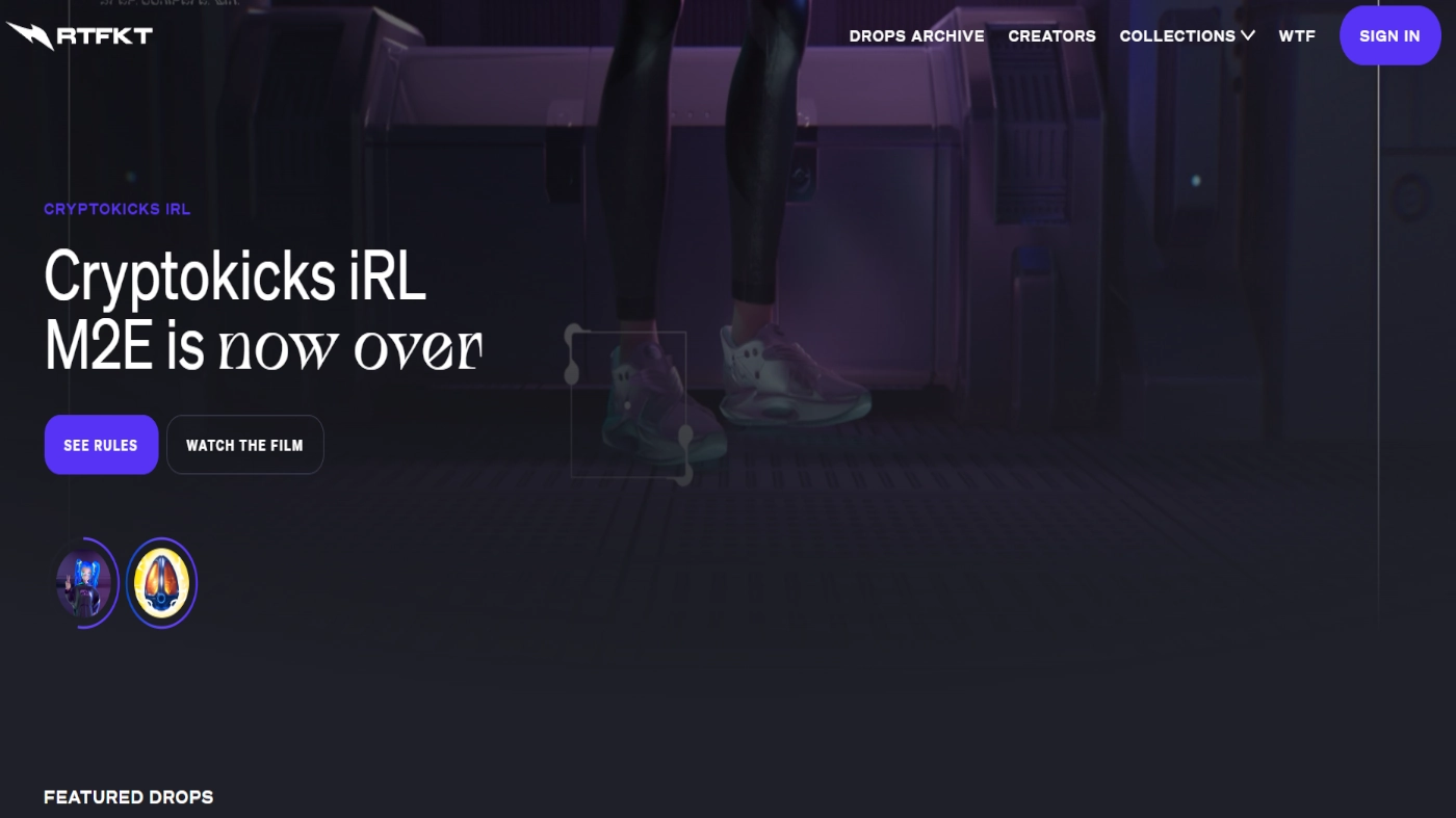 Az RTFKT bezár: Vége a Nike NFT-álmának? – Kriptoworld