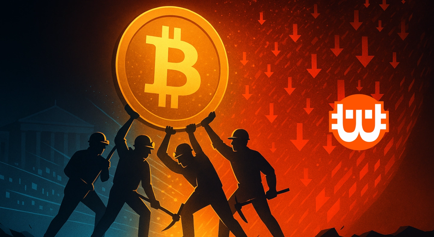 A Bitcoin bányászok nyomás alatt: árfolyamrekord mellett is nehéz a profit