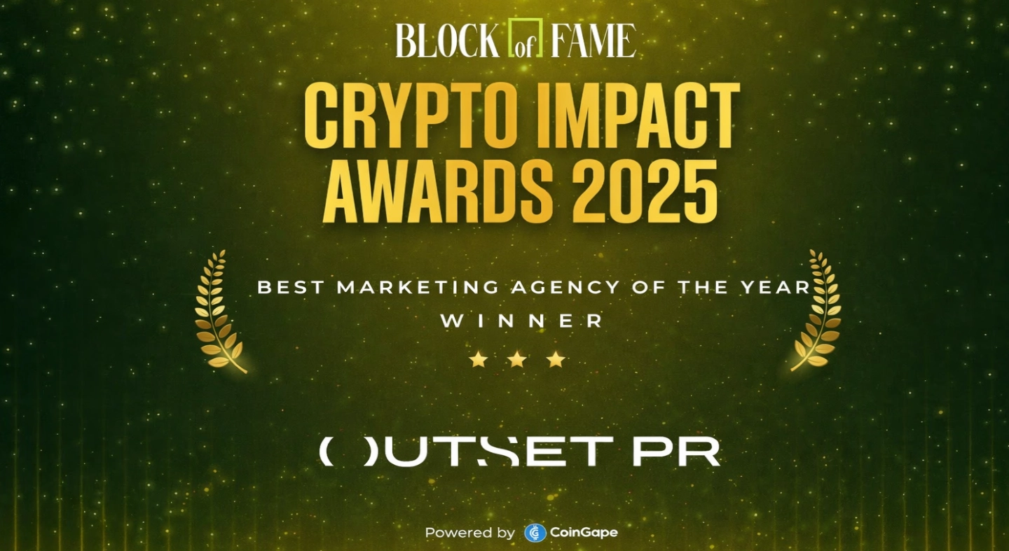 Az Outset PR elnyerte a 2025-ös év legjobb marketingügynöksége díjat a ...